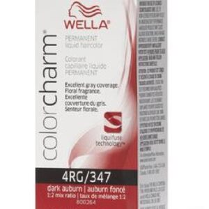 Wella Color Charm 5RG Light Auburn Permanent Liquid Haircolor