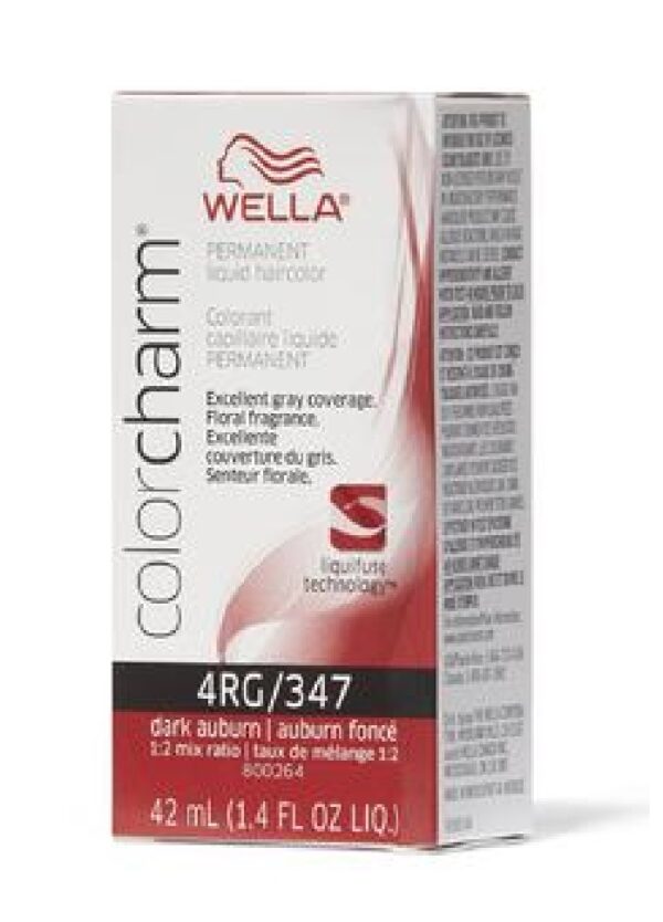 Wella Color Charm 4RG Dark Auburn Permanent Liquid Haircolor
