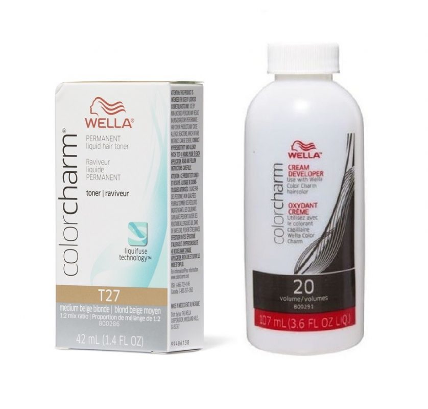 Wella Color Charm T27 Medium Beige Blonde Permanent Hair Toner