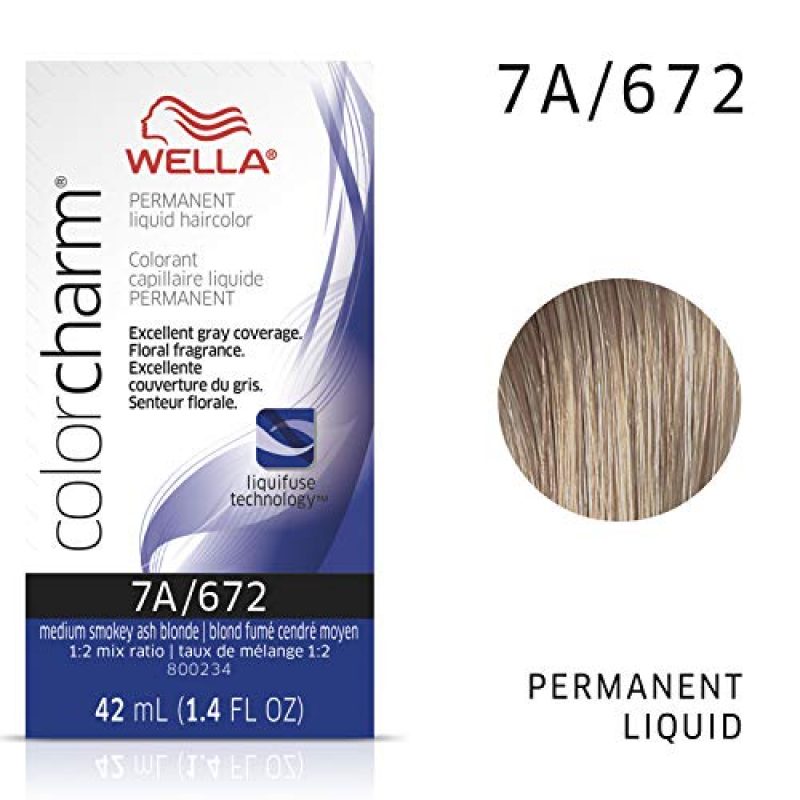 Wella Color Charm 7A Medium Smokey Ash Blonde Hair Colour